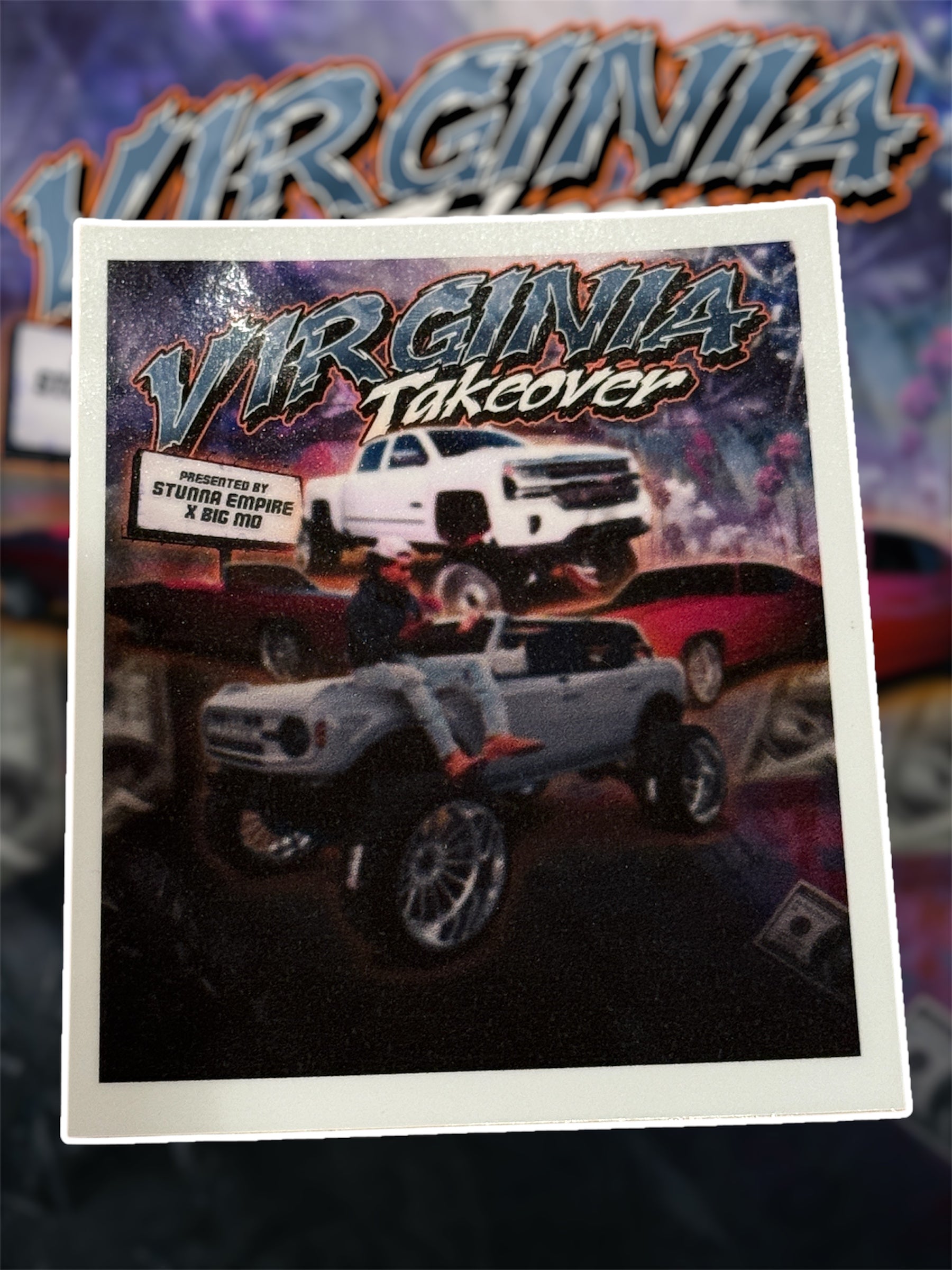 Virginia Takeover Windshield Stickers – Stunna Empire