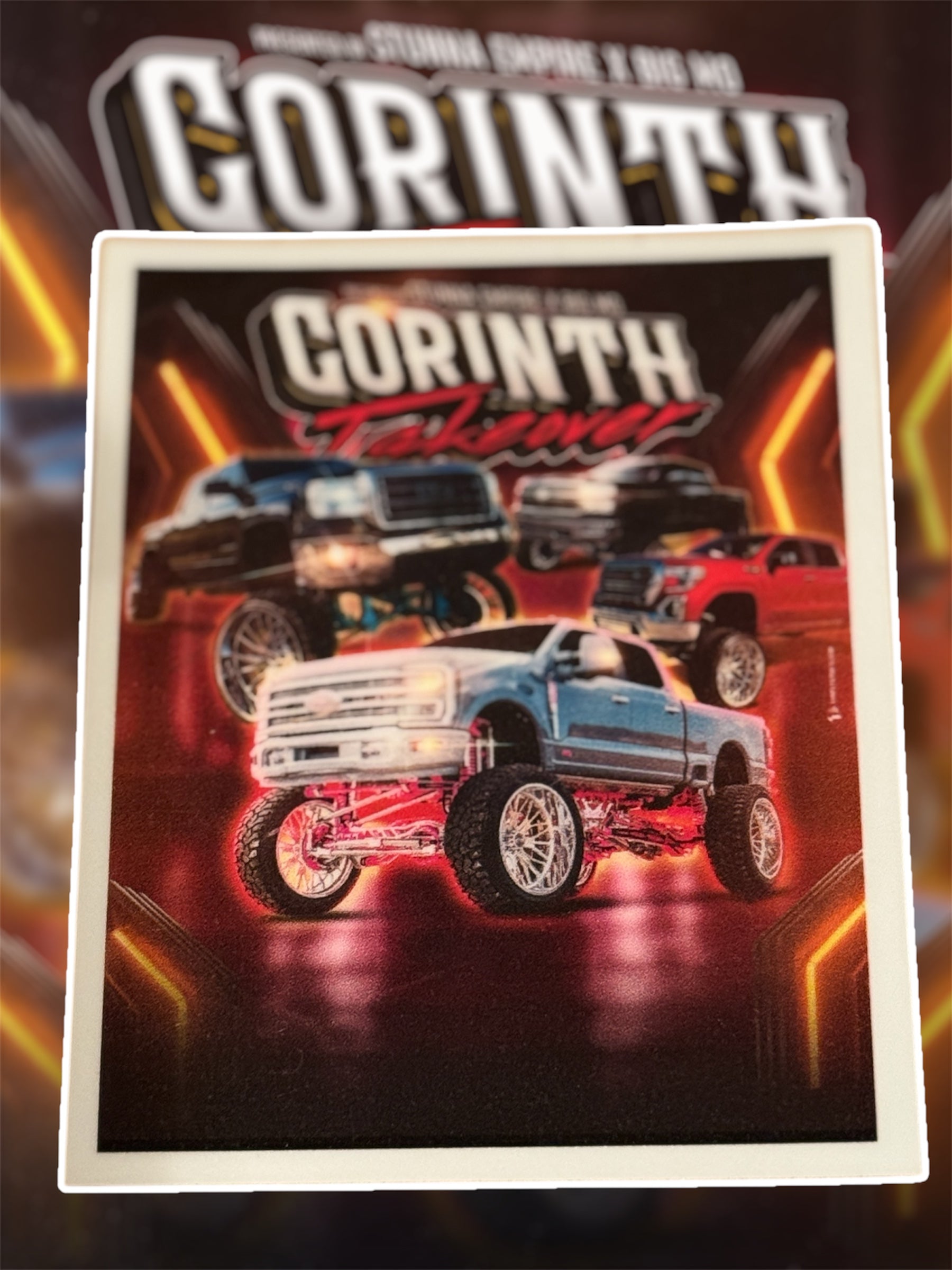 Corinth Mississippi Takeover Windshield Sticker – Stunna Empire